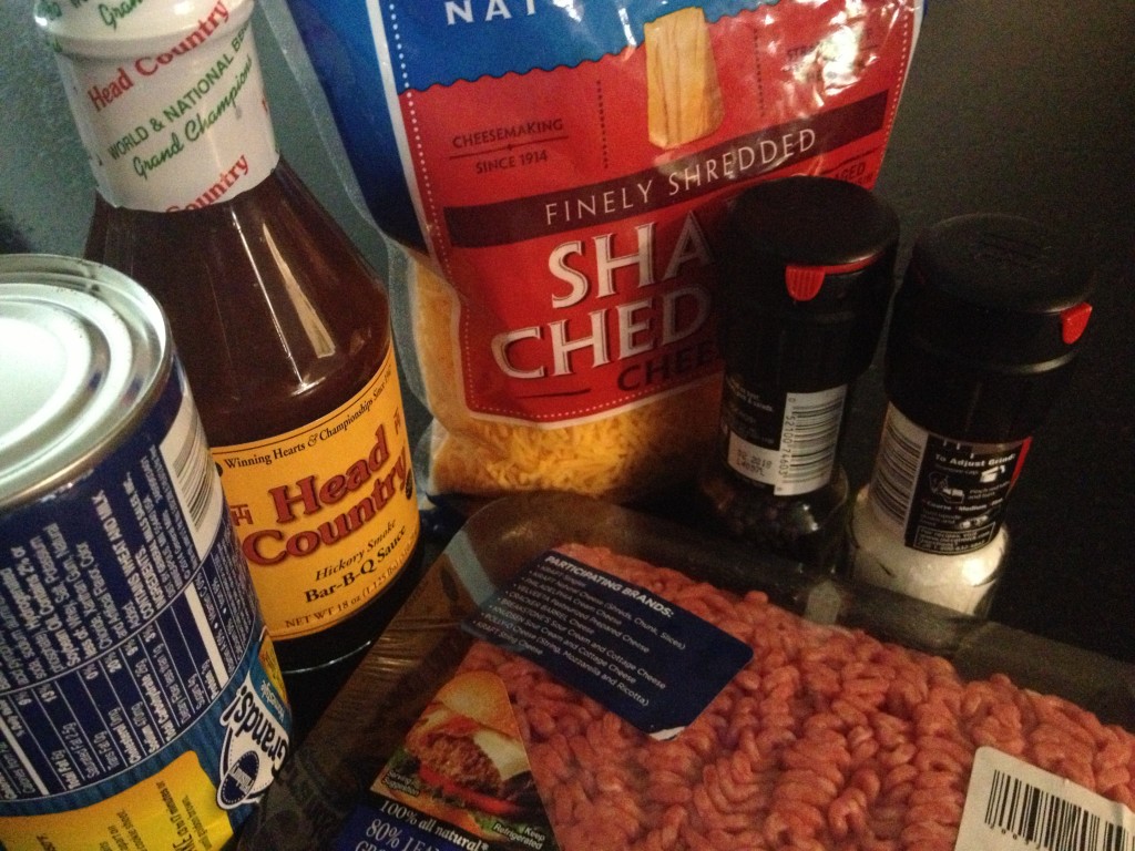 Bar-B-Cups – an easy dinner